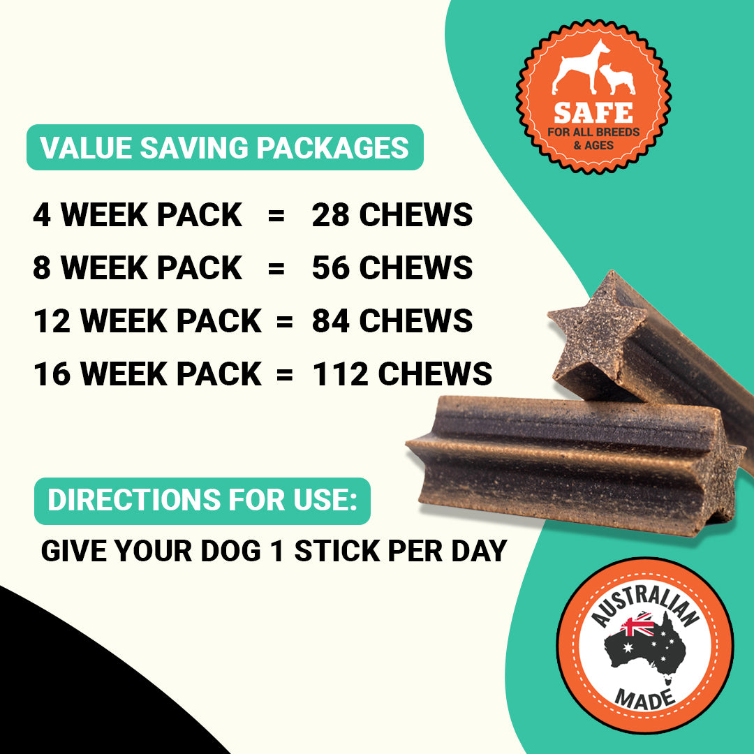 Dental Sticks for Dogs | Dog Dental Chews – Mighty Munch AU
