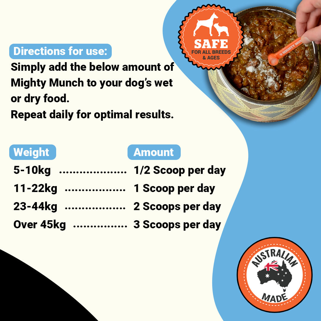 Natural Calm Meal Topper – Mighty Munch AU